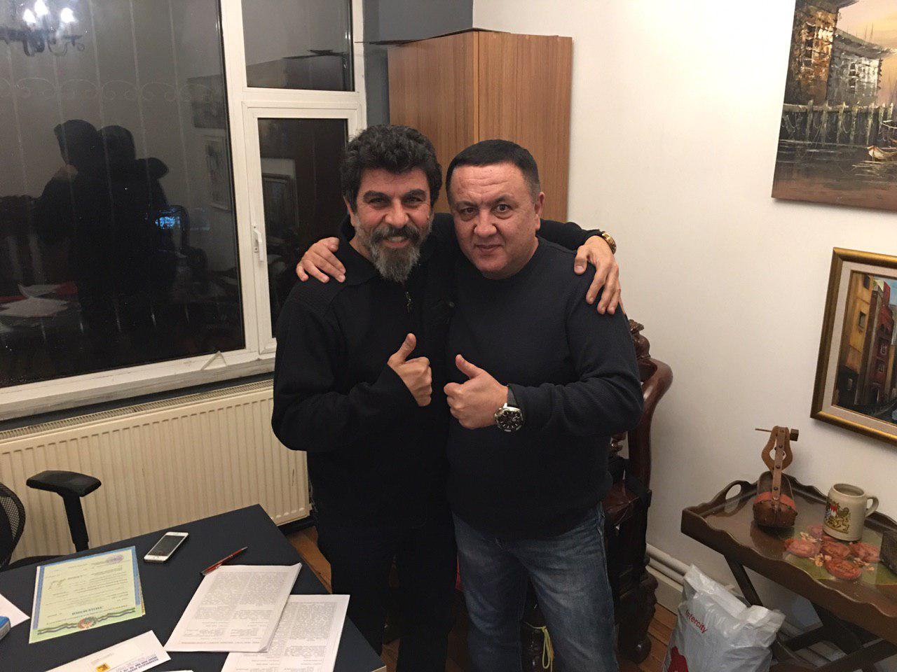 Rustam Sa’diyev “Baron 2” filmida suratga tushishi uchun “Qashqirlar makoni” seriali aktyorlari ...