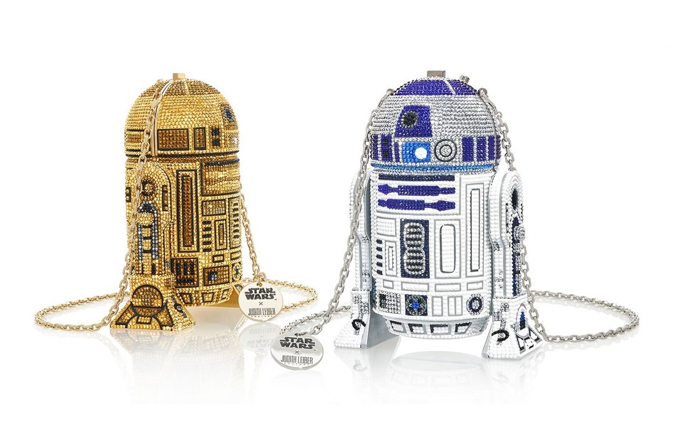 Judith Leiber “Yulduzlar jangi” filmidagi robot ko‘rinishida toshlar ...