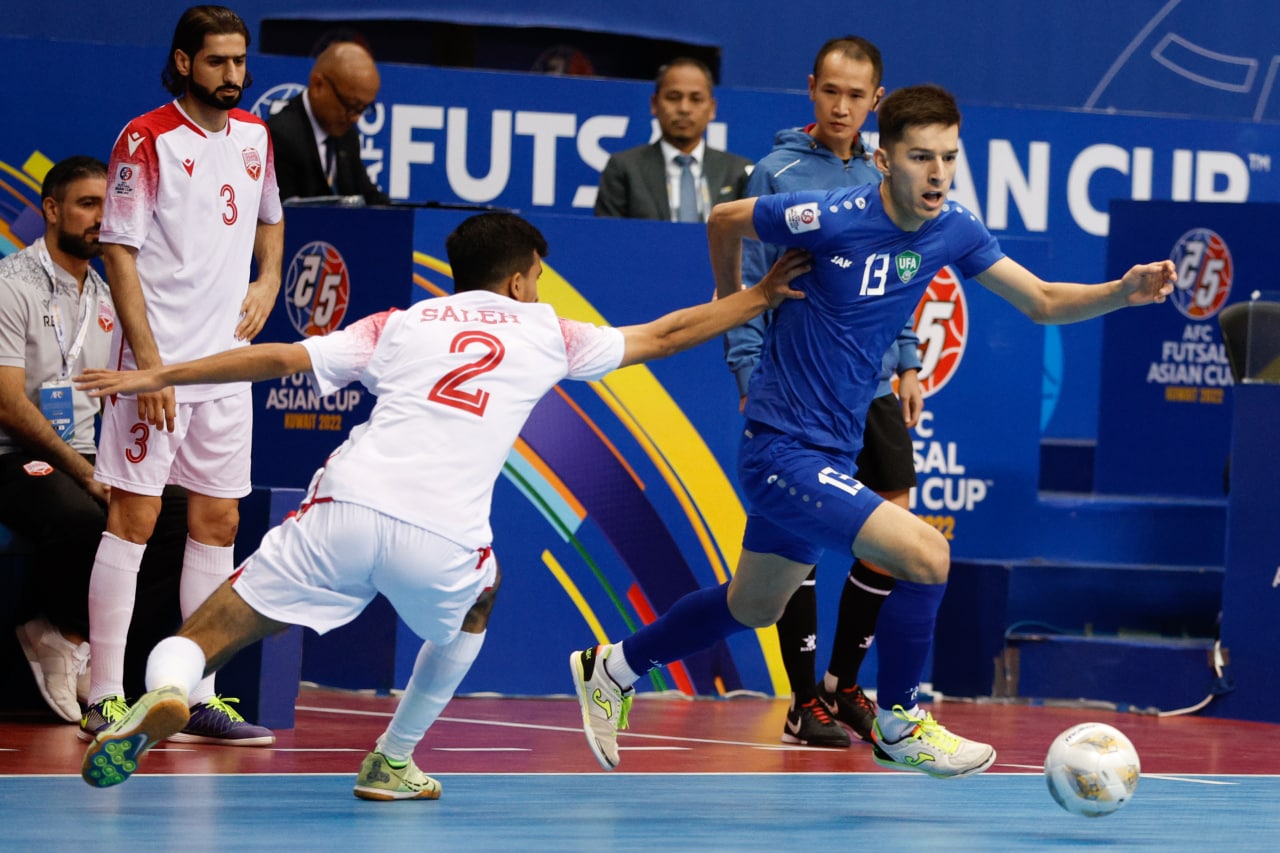 Futzal bo‘yicha Osiyo Kubogi. O‘zbekiston 7 ta gol urilgan o‘yinda ...