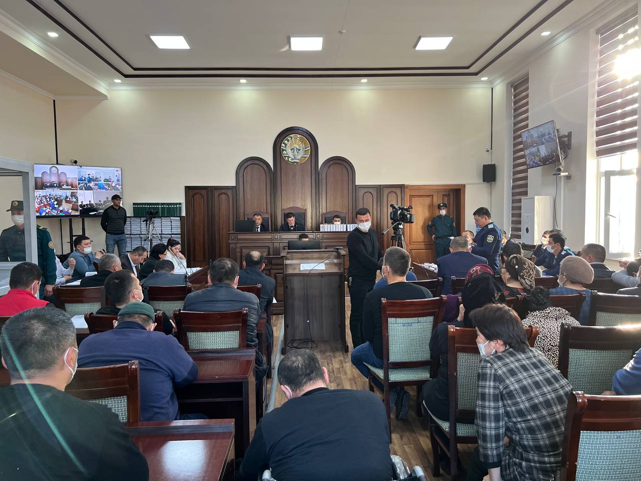 Court on mass riots in Nukus opens: 22 suspects on trial