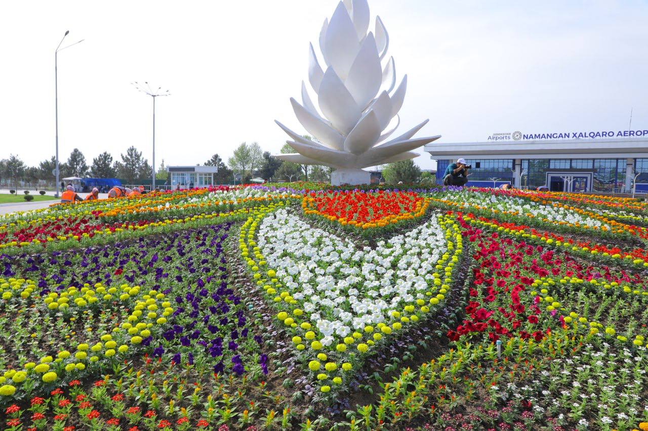 Namangan to wallow in flowers for month
