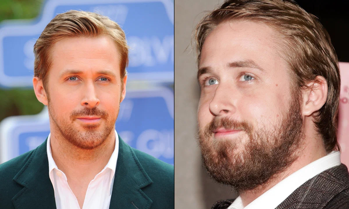 Rayan Gosling, Kristian Beyl va filmlarda rol o‘ynash uchun semirishga ...