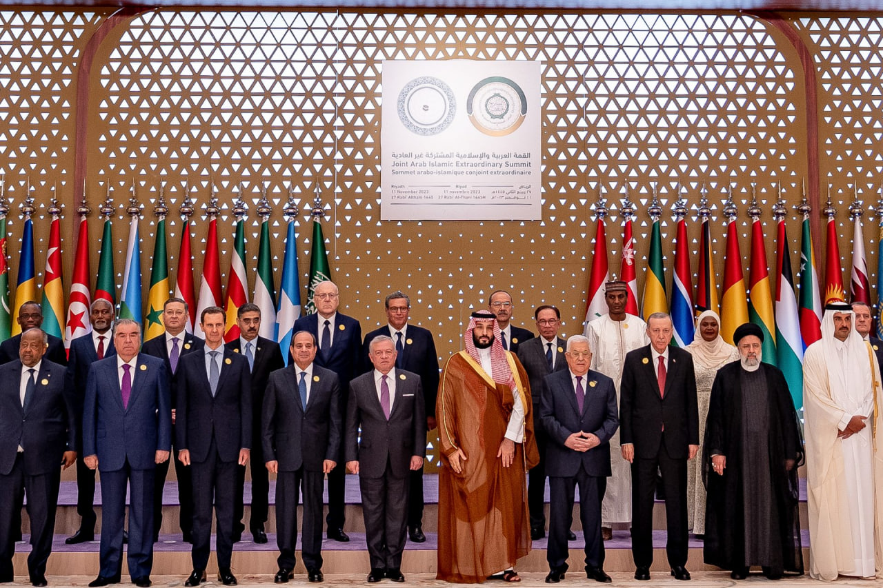 Arab va islom davlatlari delegatsiyasi G’azodagi urushni muhokama ...