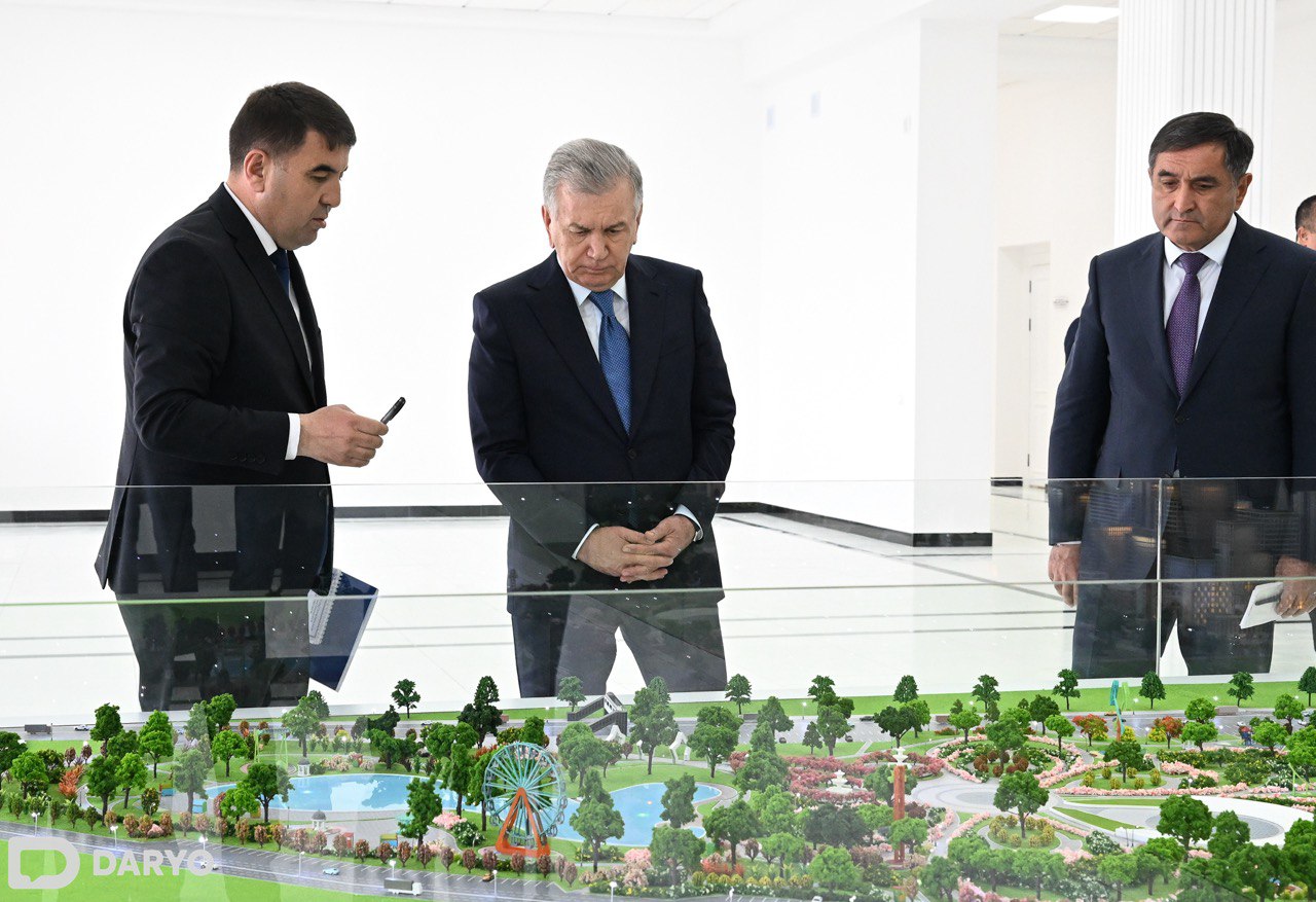 Shavkat Mirziyoyev Yangi Namangan shahri qurilishiga oid taqdimot bilan tanishdi