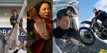 Bryus Li, Jeki Chan va Harrison Ford: filmlarda xavfli tryuk bajarib ...