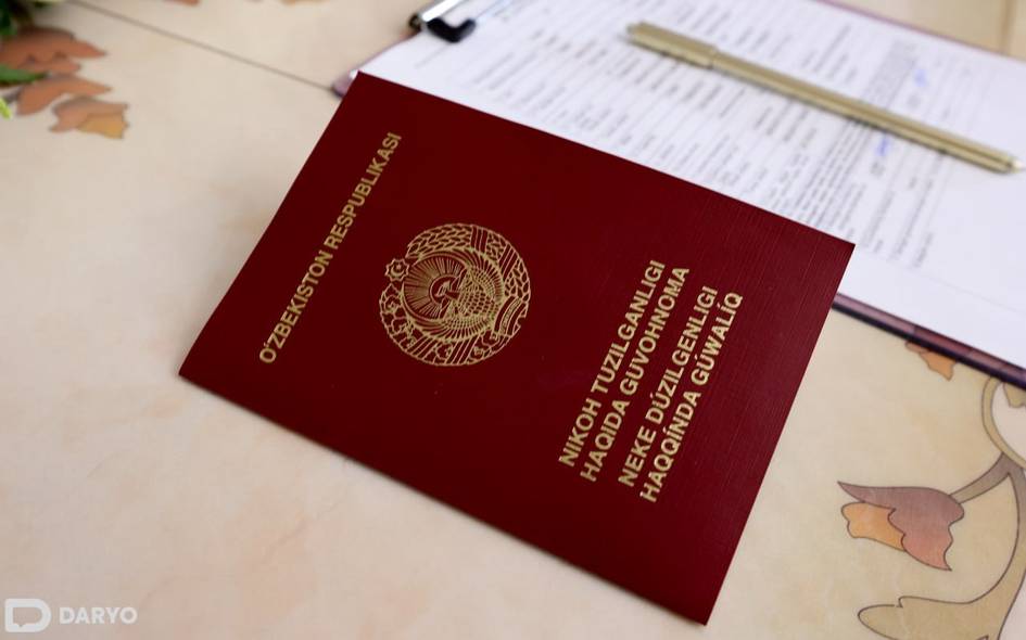 O‘zbekistonda 3 oyda mingdan ortiq ayollar 40 yoshdan keyin oila qurdi